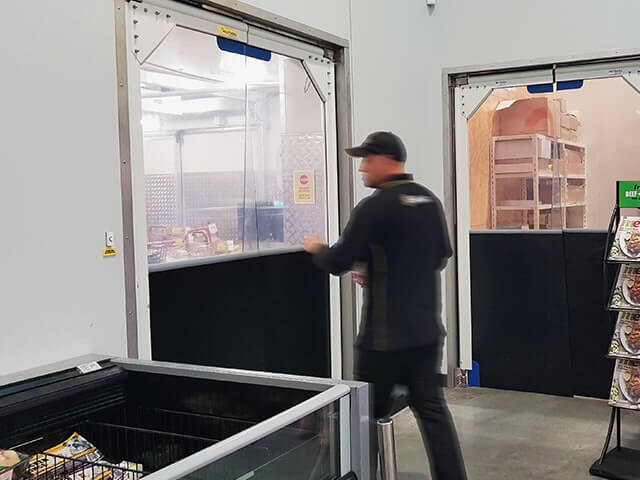 PVC Swing Doors | Action Door Solutions