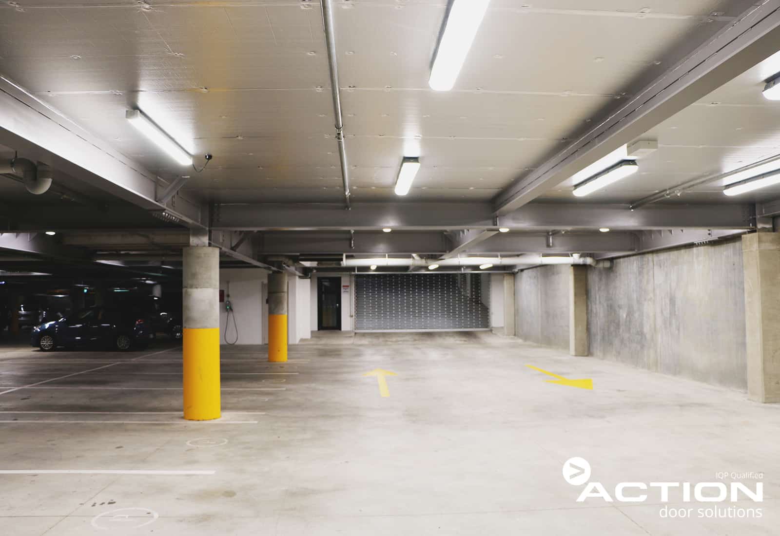 Height Restriction Bar | Action Door Solutions