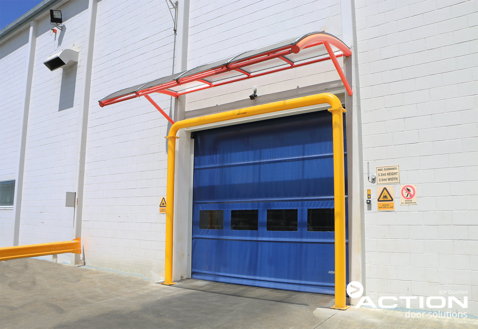 Safety Bollards | Action Door Solutions