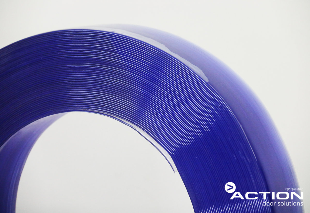 100mm x 1mm Standard Flat Clear PVC – 50m Roll | Action Door Solutions