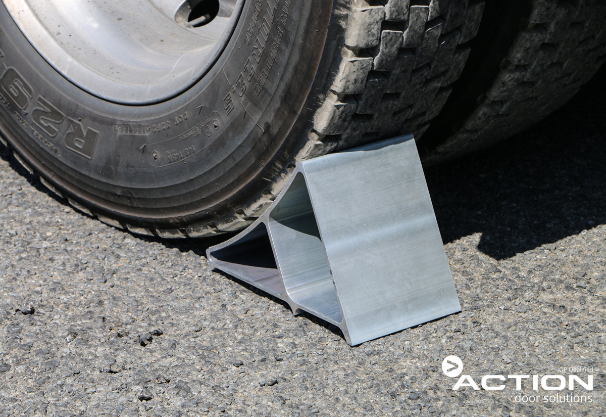 Aluminium Wheel Chock (Single) | Action Door Solutions