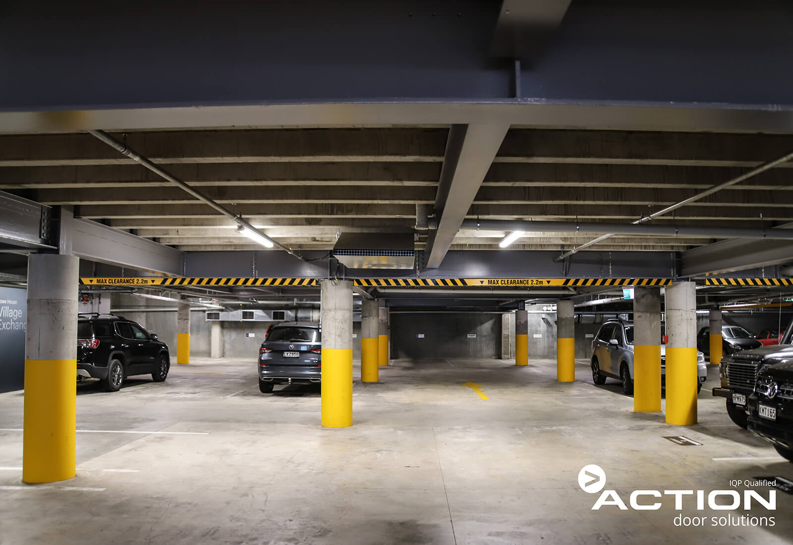 Height Restriction Bar | Action Door Solutions