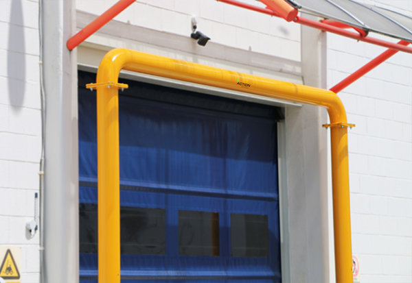 Overhead Bollard Projects | Action Door Solutions