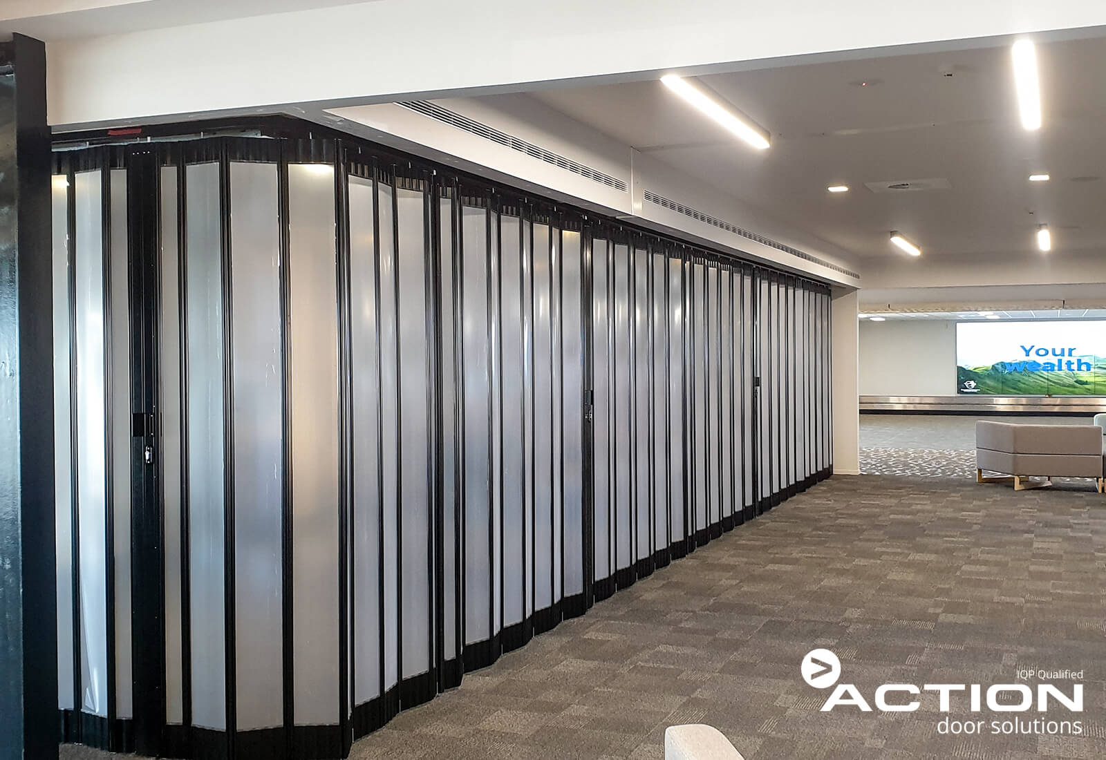 Quantum Folding Closure | Action Door Solutions